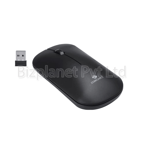 Buy Zebronics Zeb-Dazzle Wireless Mouse – 1200 DPI, Nano Receiver ...